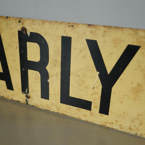 Vintage French railway sign- Marly/Denain – The Hendersons