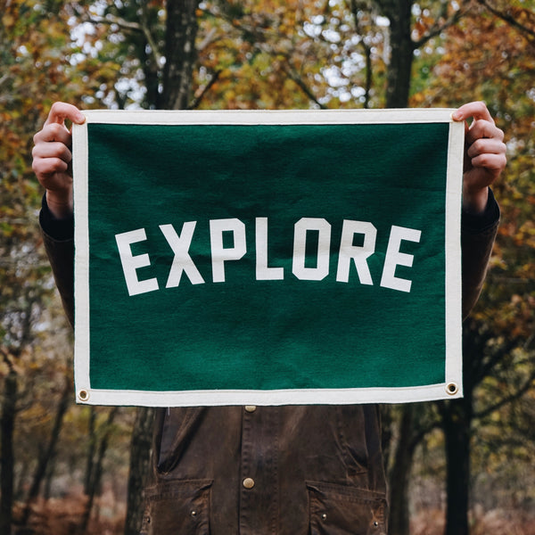 'Explore' Camp Flag – The Hendersons